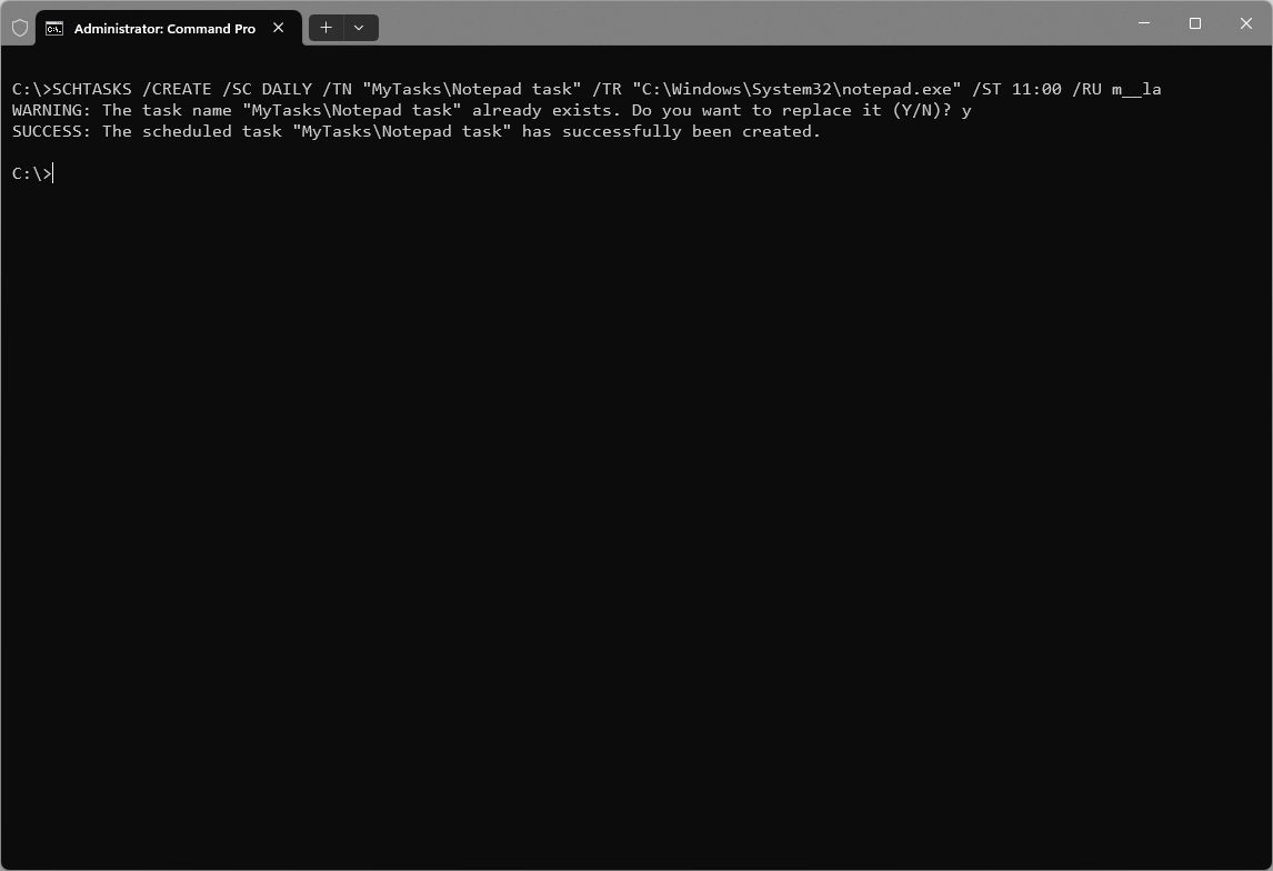 Create a scheduled task with Command Prompt on Windows 10 | Windows Central