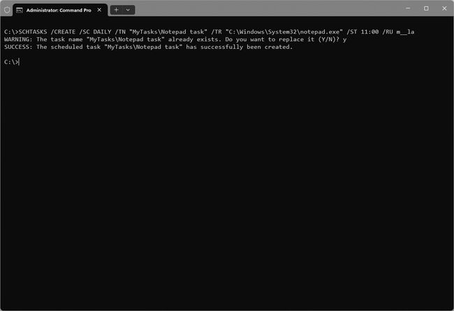 Create a scheduled task with Command Prompt on Windows 10 | Windows Central