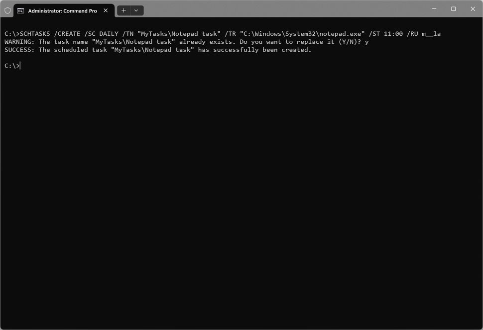 Create a scheduled task with Command Prompt on Windows 10 | Windows Central