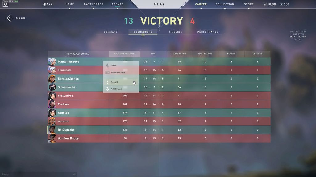 How to report players in Valorant | PC Gamer