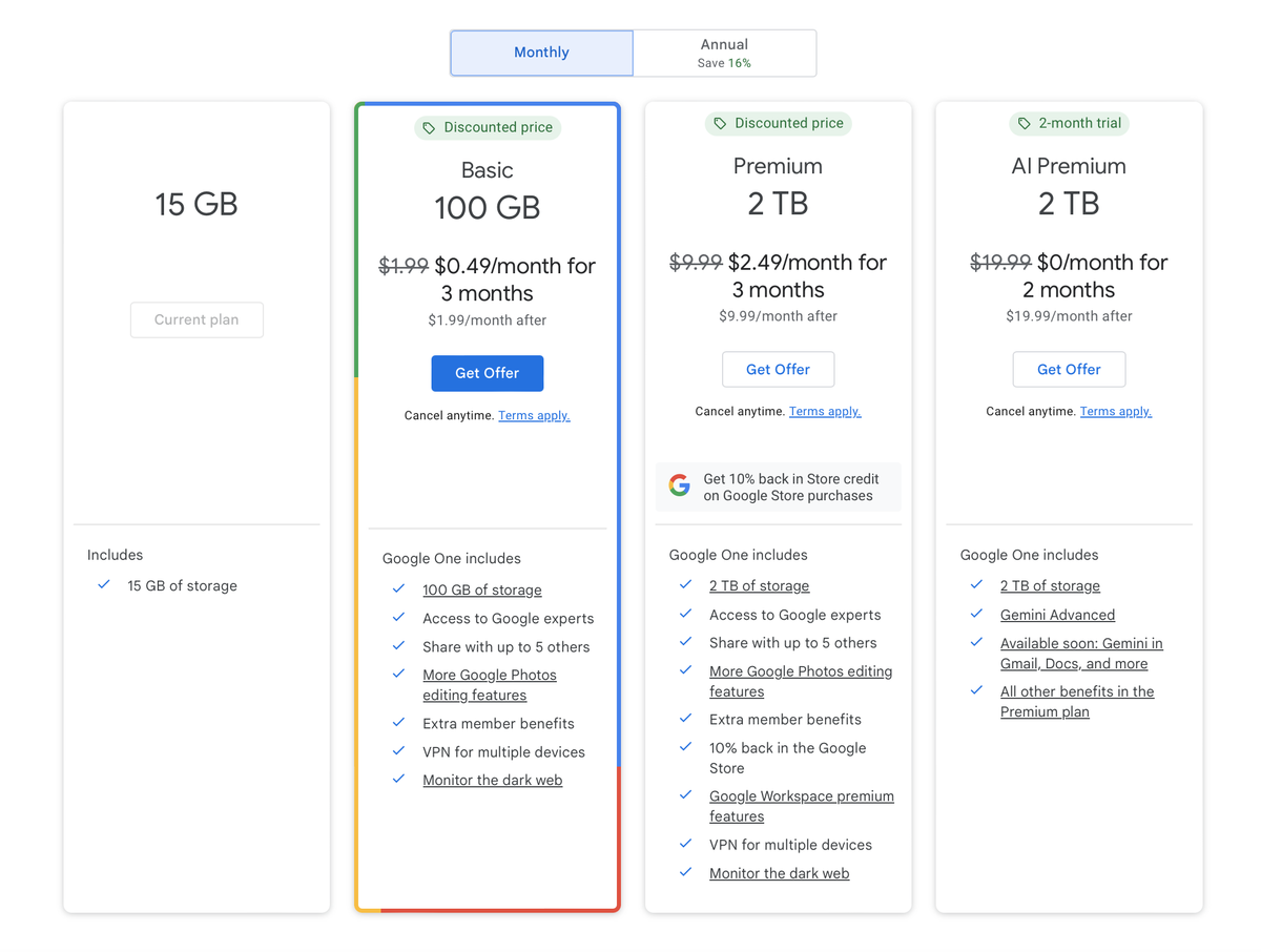 Google One limits access to Gemini Advanced on your family plan ...