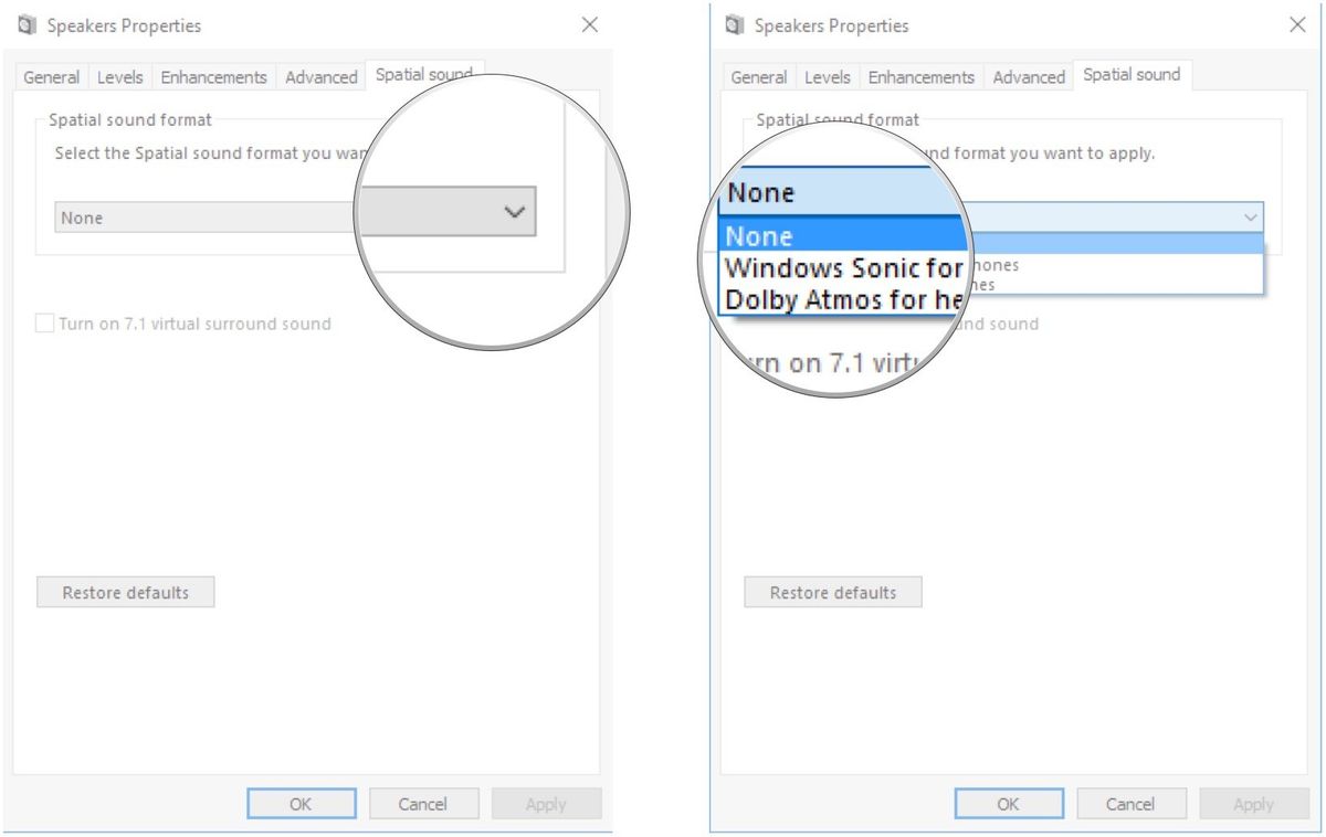 How to turn on Windows Sonic audio in Windows 10 | Windows Central