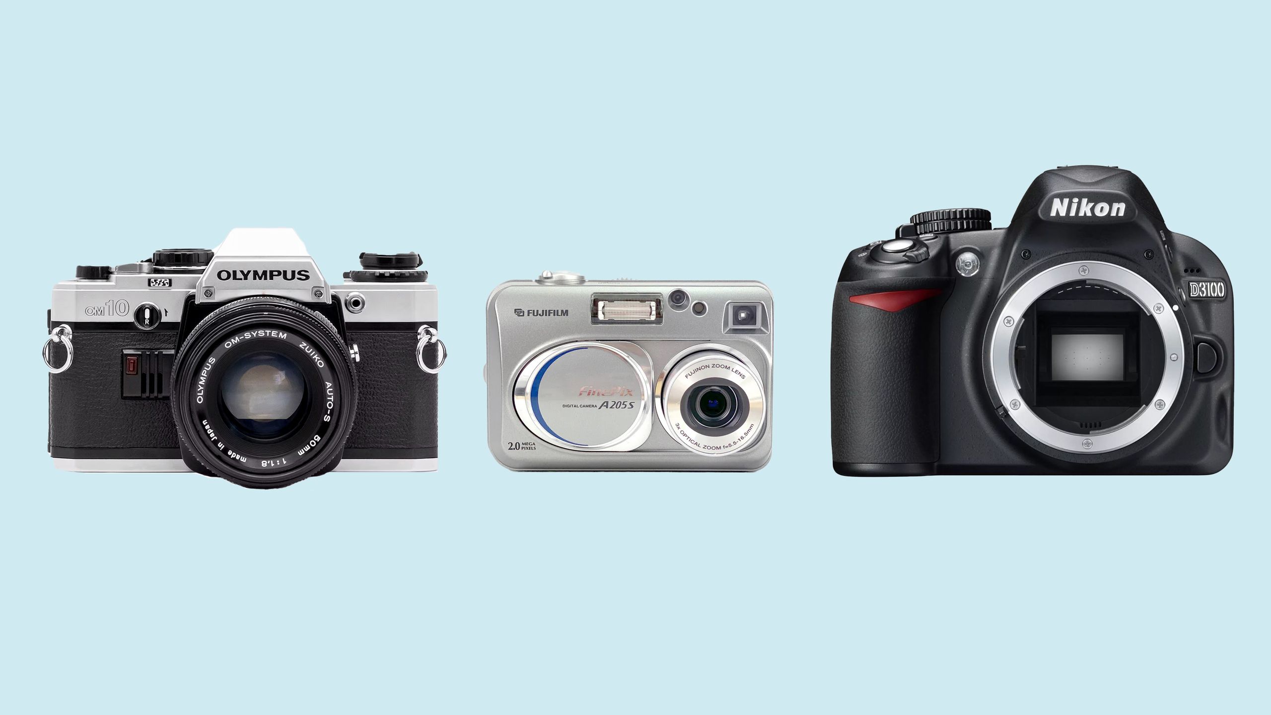 The cameras that started it all: Our firsts, from 35mm film to DSLRs to ...