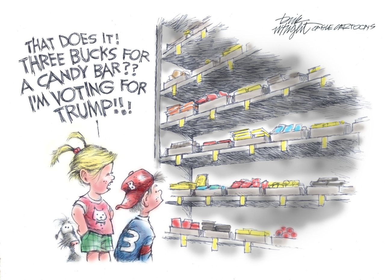 5 covetous cartoons about corporate greed and the economy | The Week