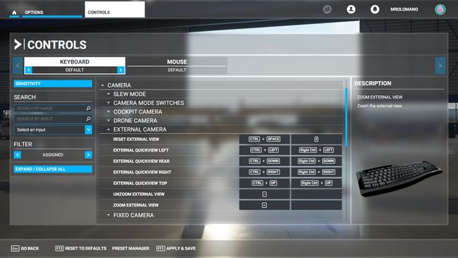 Microsoft Flight Simulator 2020 keyboard controls: Every default Flight ...