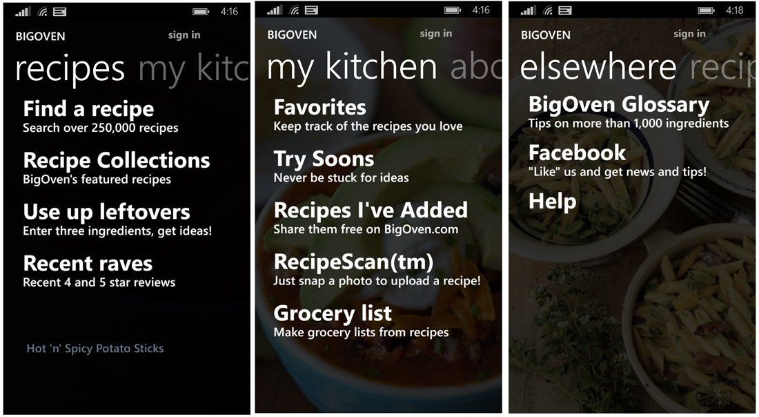 Windows Phone Store Collections: Kitchen Helpers | Windows Central