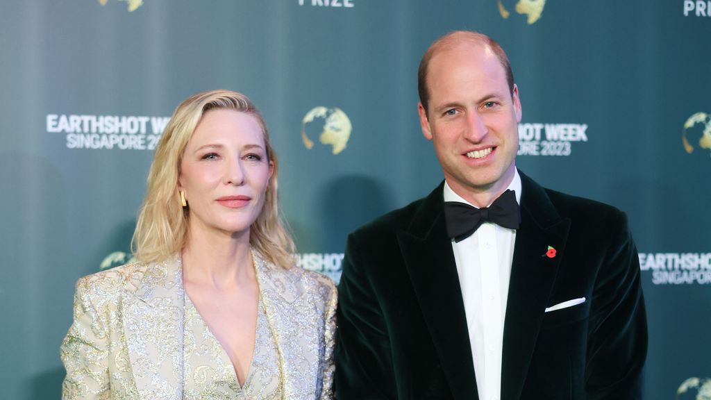 Royal fans are 'melting' over Prince William and Cate Blanchet at the ...