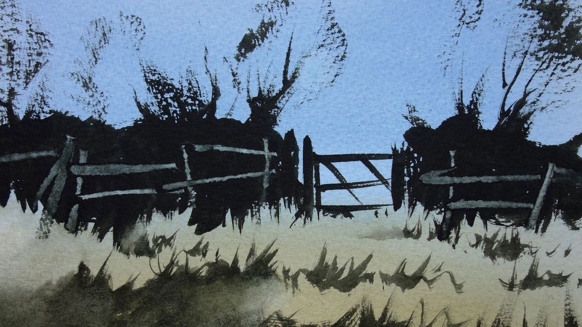 Master negative painting in watercolour | Creative Bloq