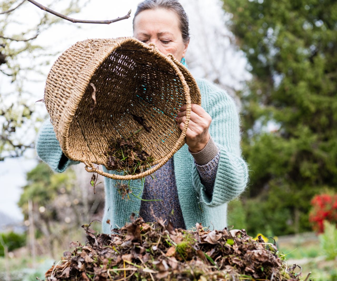 Make Any Bed A Keyhole Garden With An In-Ground Composter | Gardening ...