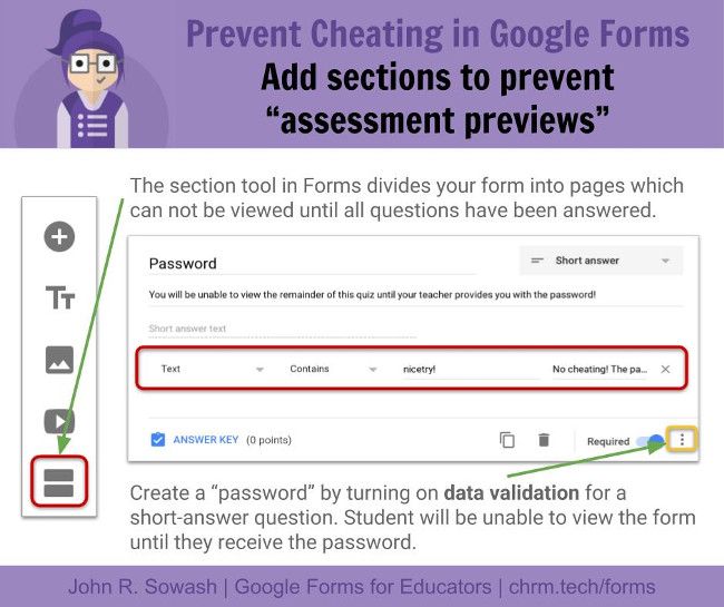 5 Ways to Prevent Cheating on Your Google Form Quiz | Tech & Learning