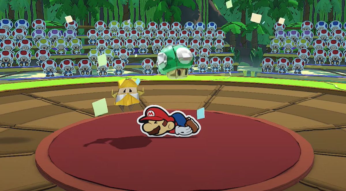 Paper Mario: The Origami King — Where to get 1-Up Mushrooms | iMore