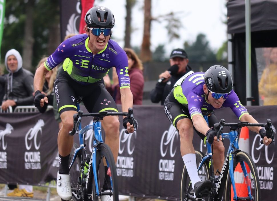 James Oram wins New Zealand road title in Bolton Equities Black Spoke ...