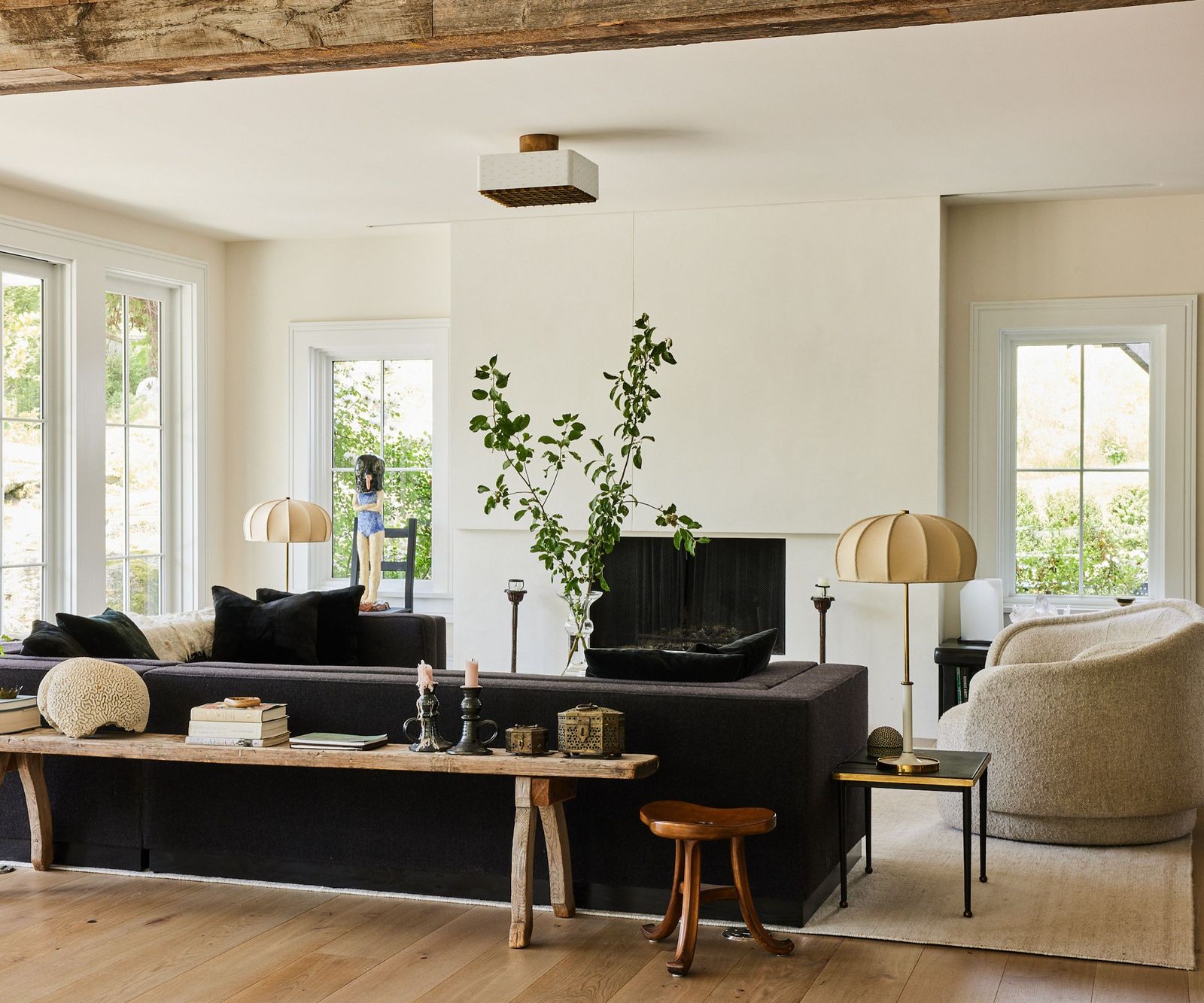 Light, calm spaces are key in this designer's own home | Homes and Gardens