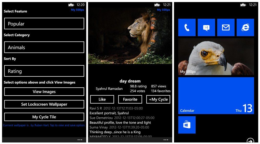 Keeping your Windows Phone 8 wallpaper fresh with lockscreen apps ...