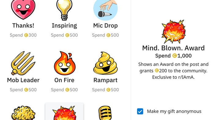 Can custom designed awards save Reddit communities? | Creative Bloq