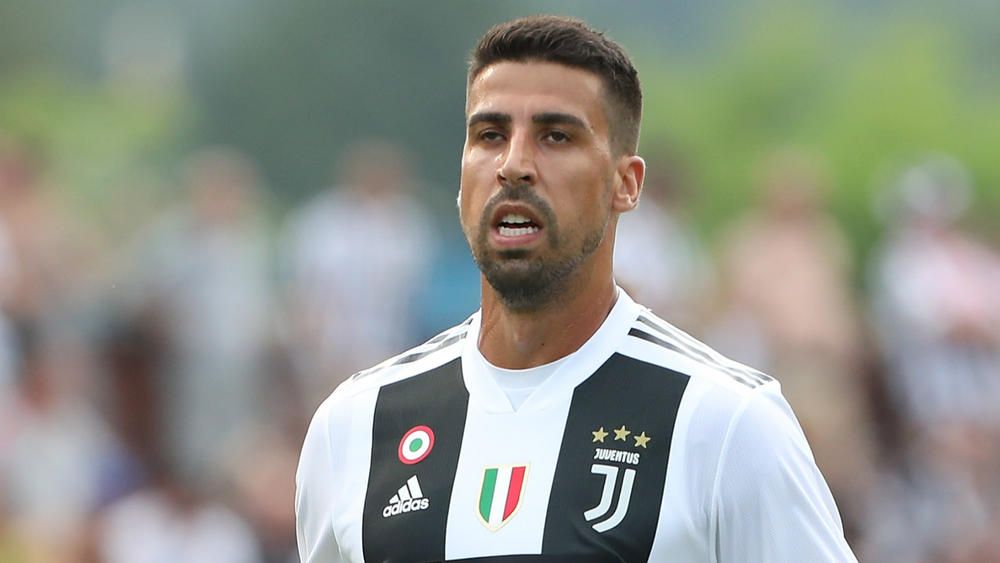 Juventus' Khedira sprains ankle in training | FourFourTwo