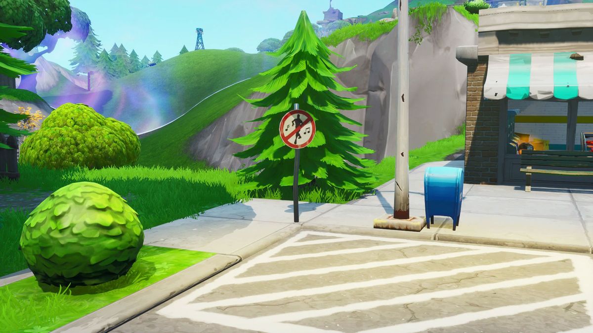 Fortnite No Dancing signs locations: Where to find and destroy No ...