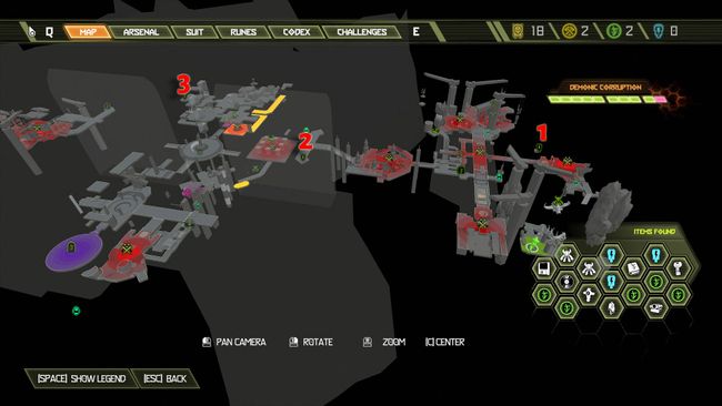 All Doom Eternal Sentinel Battery locations: power up the Fortress of ...