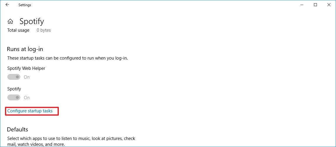How to manage apps settings on Windows 10 April 2018 Update | Windows ...