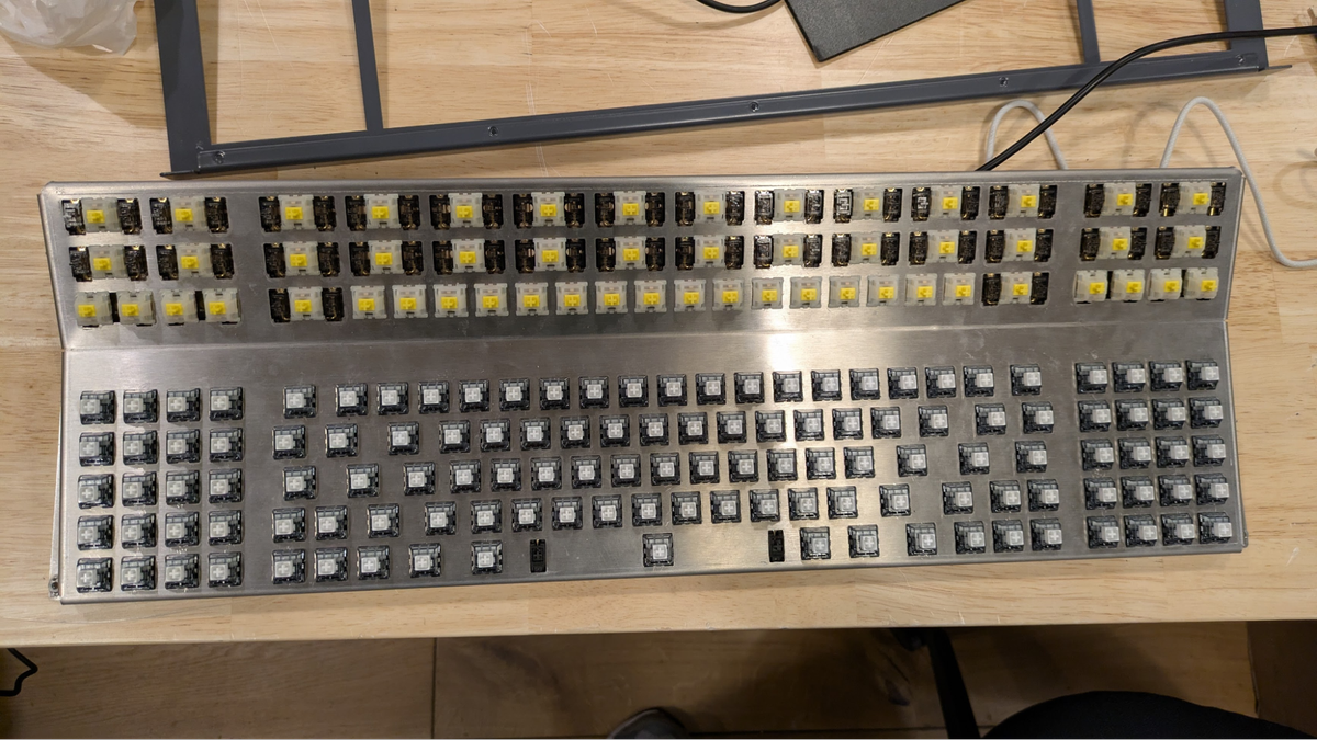 I’m typing this on the world’s largest keyboard, a 178-key beast ...