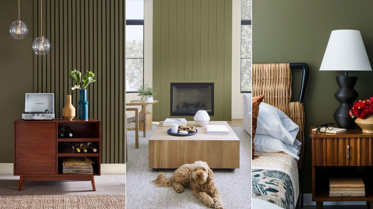 What are the best olive green paint colors? | Homes and Gardens