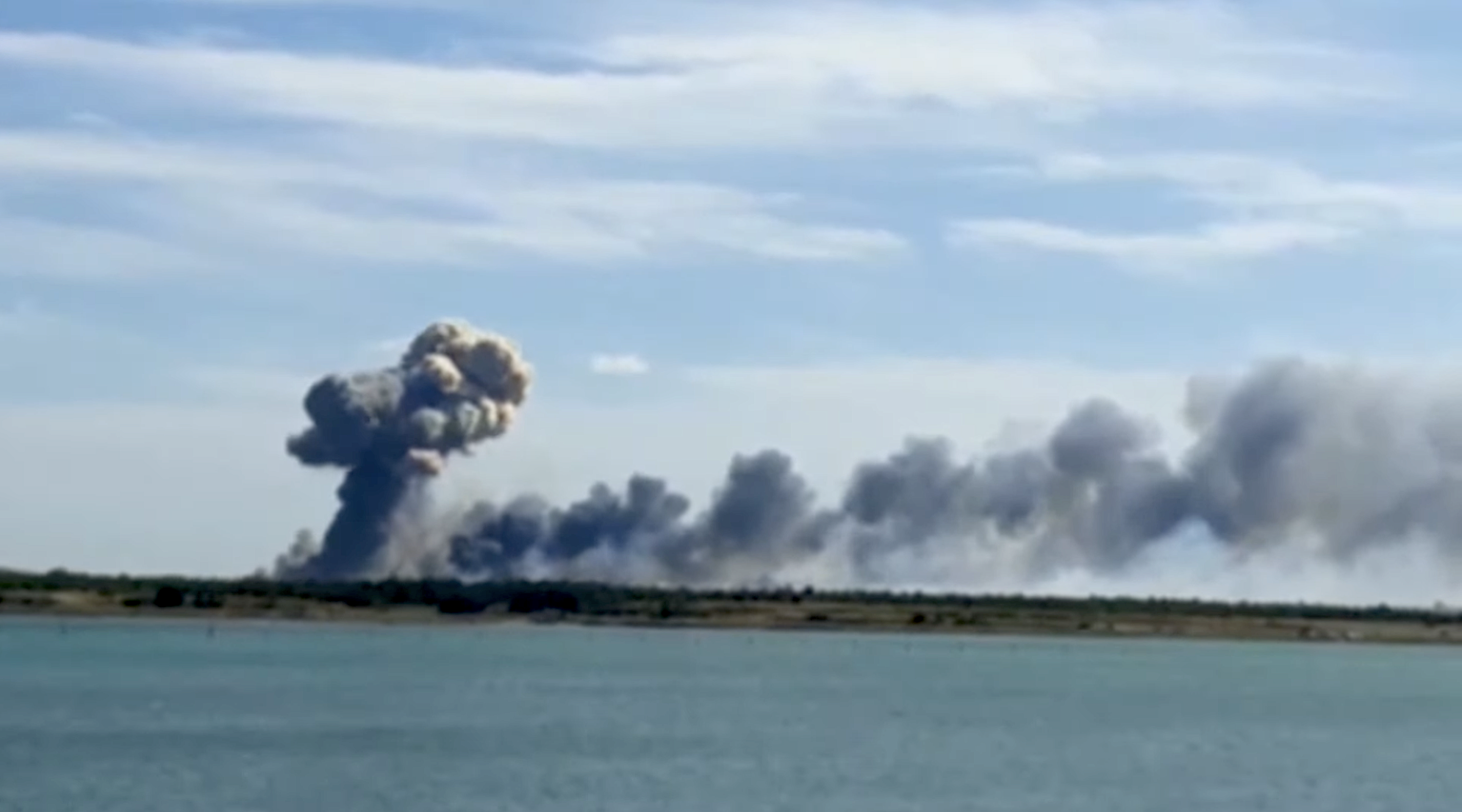 Ukraine bombed key Russian air base in Crimea, Ukrainian official says ...
