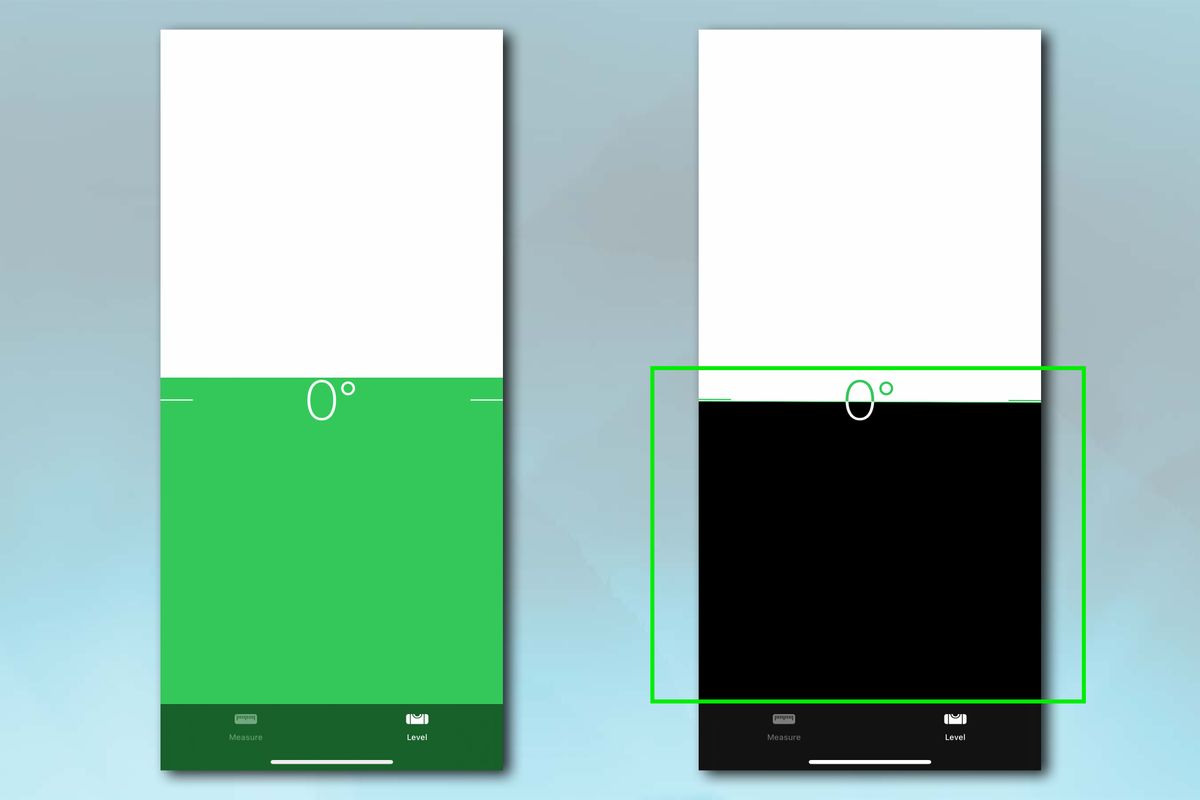 How to use the built-in spirit level on iPhone | Tom's Guide