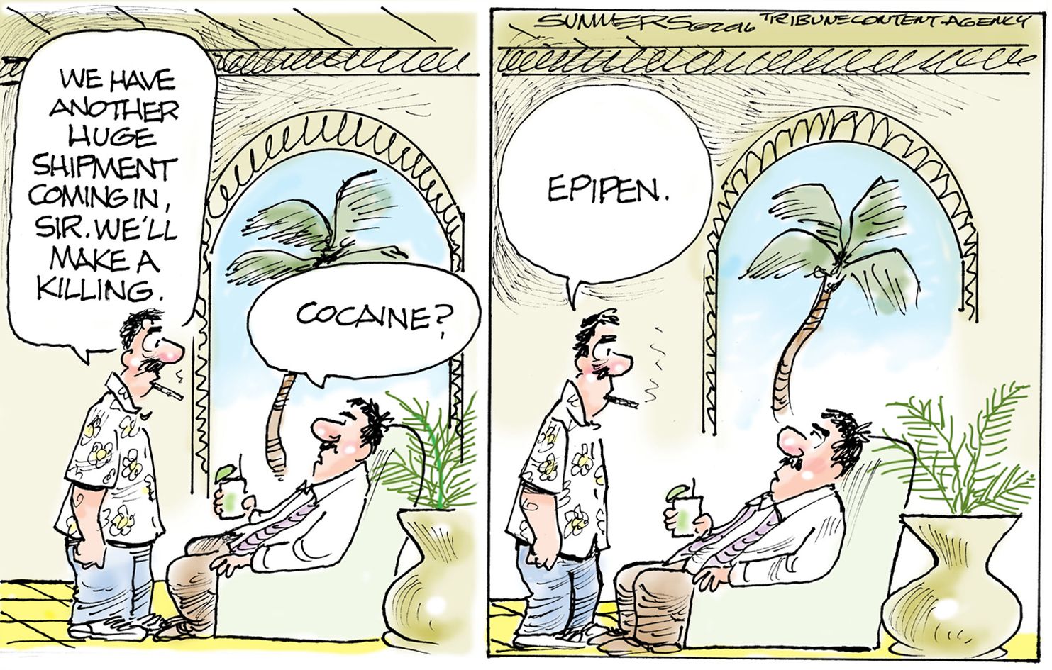 Editorial cartoon U.S. EpiPen | The Week