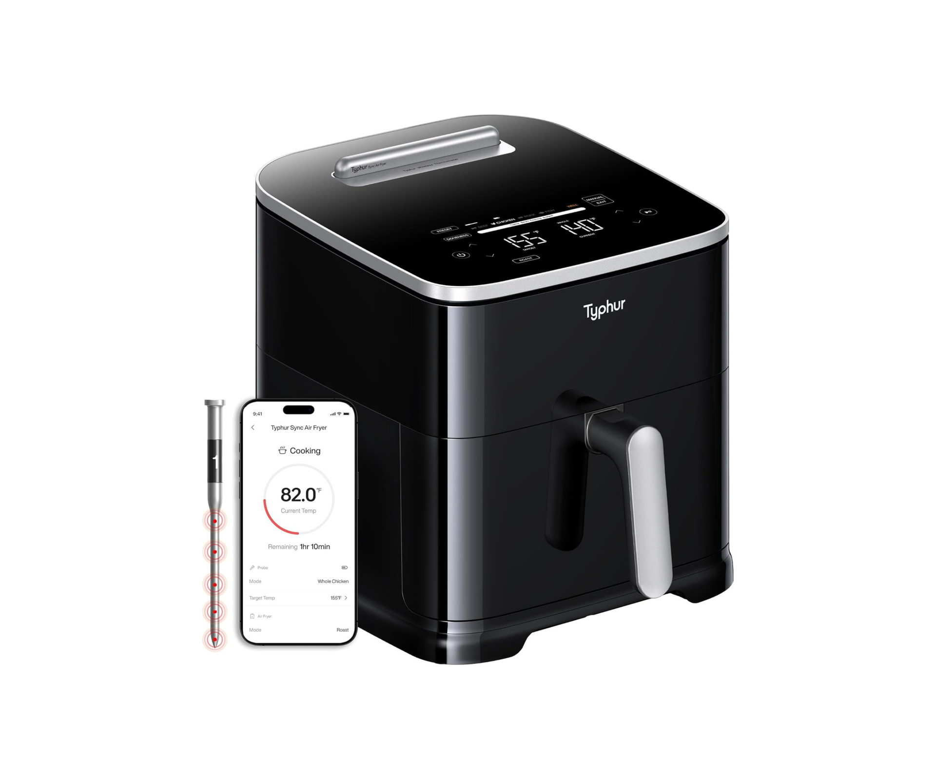 Typhur Sync Air Fryer Review: Precise, PFAS-Free Air Frying | Homes and ...