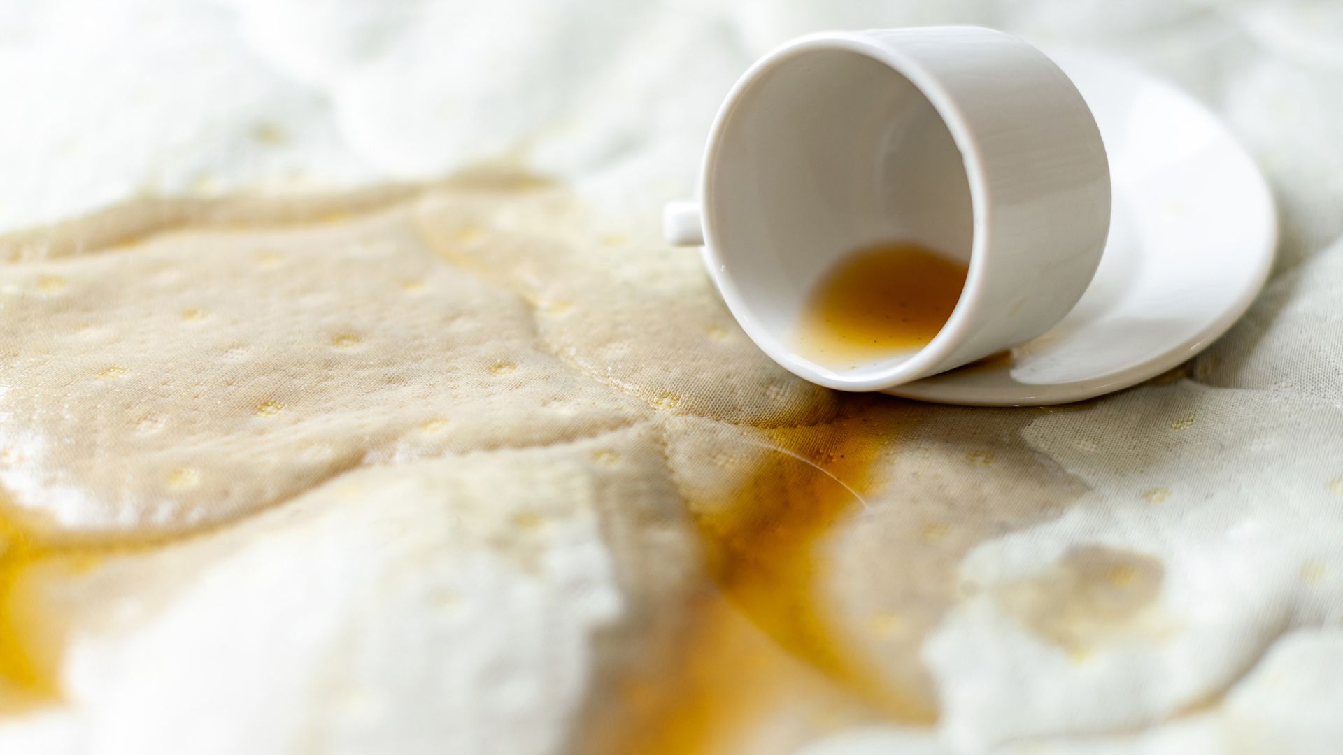How to quickly get coffee and tea stains out of a mattress | Tom's Guide