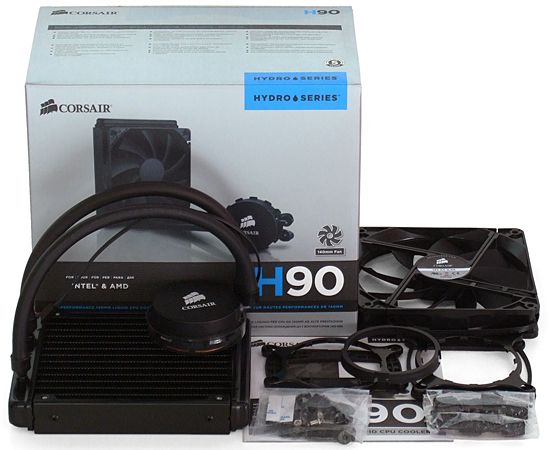 Corsair Hydro Series H90 - Four More Closed-Loop Liquid Coolers Take On ...