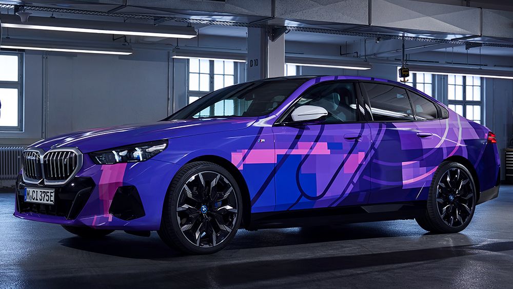 BMW turns its new 5 Series into a mobile gaming venue | Creative Bloq