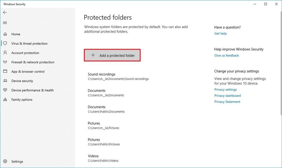How to enable Controlled folder access to protect data from ransomware ...