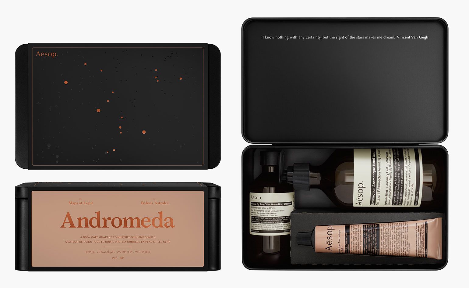 Maps of Light: Aesop launches seasonal gift kits with star appeal ...