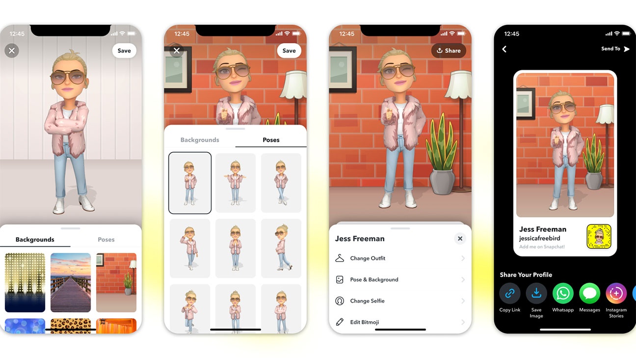 You Can Now Add 3D Bitmoji Avatar To Your Snapchat Profile Here s How TechRadar