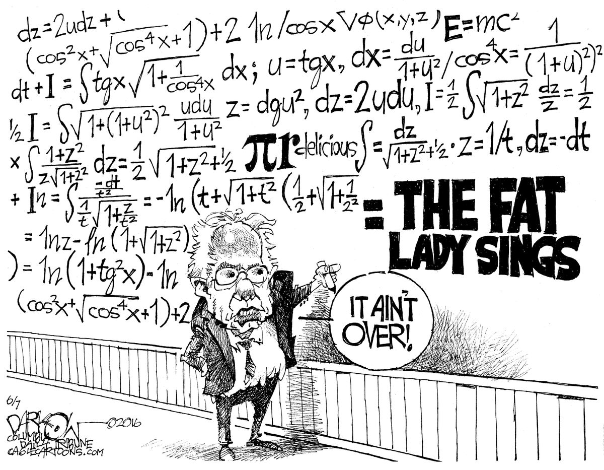 Political cartoon U.S. Bernie Sanders | The Week
