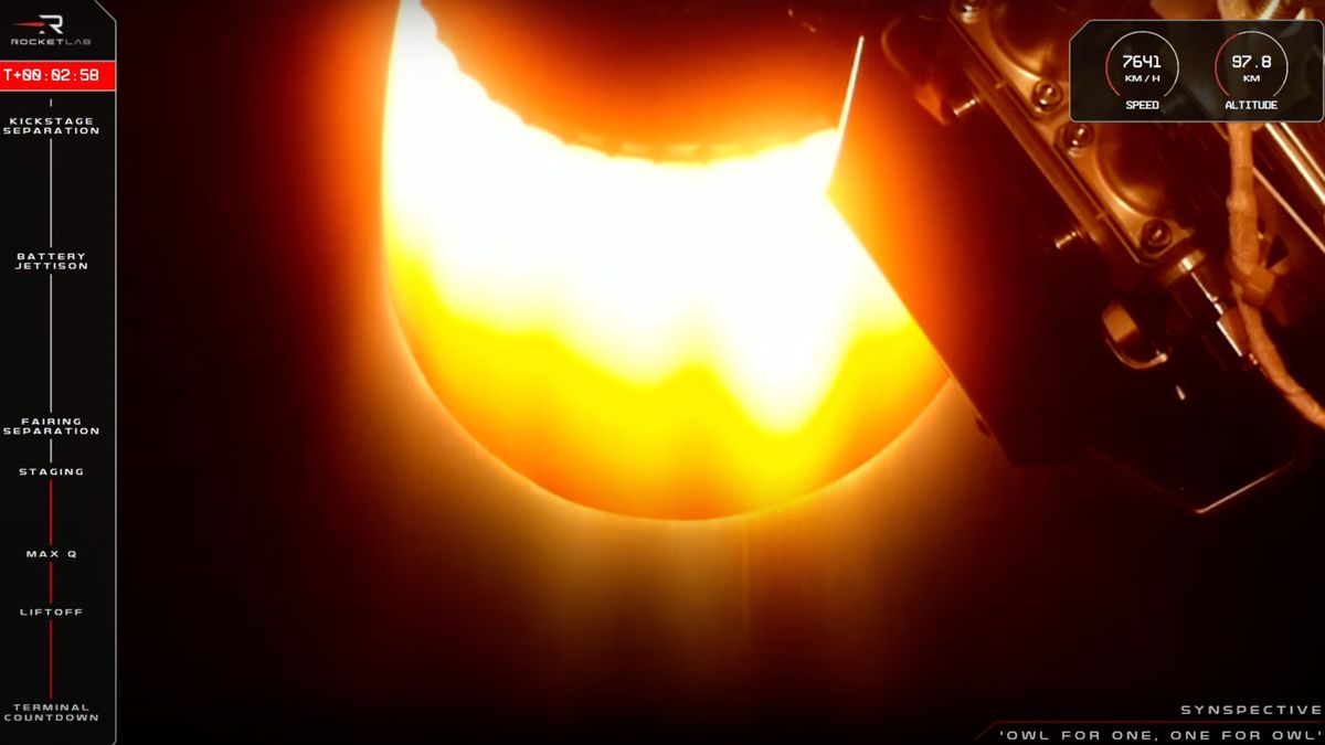 Rocket Lab launches private Earth-observing radar satellite to orbit ...