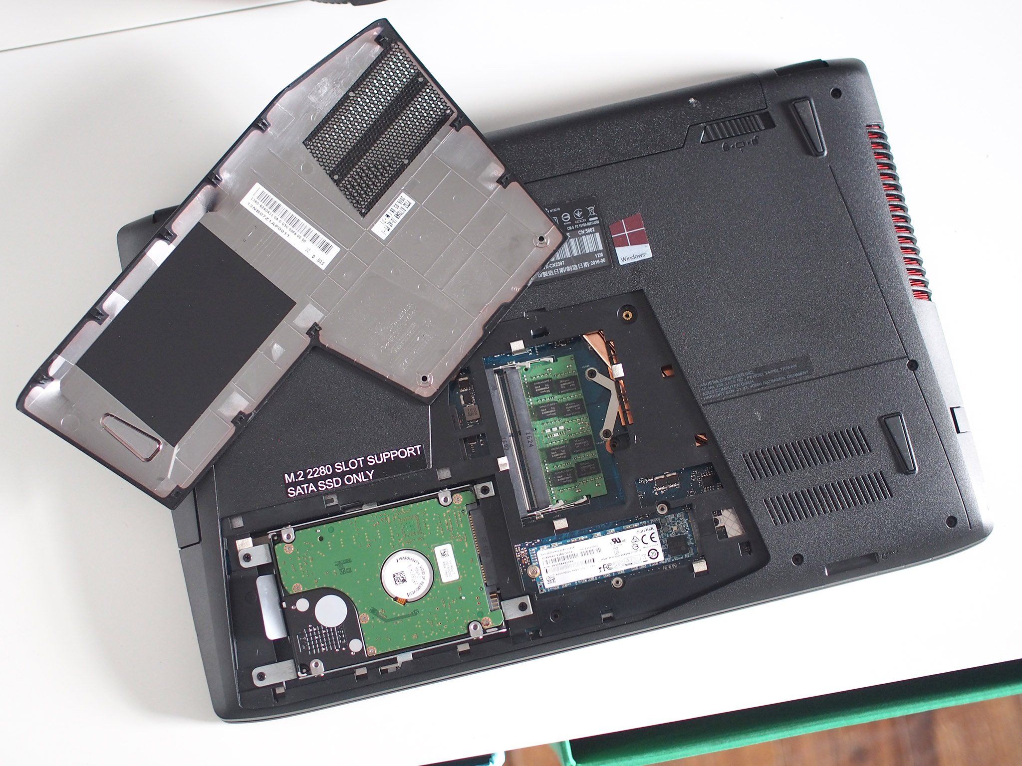 How to upgrade the storage and RAM on the ASUS GL552 | Windows Central