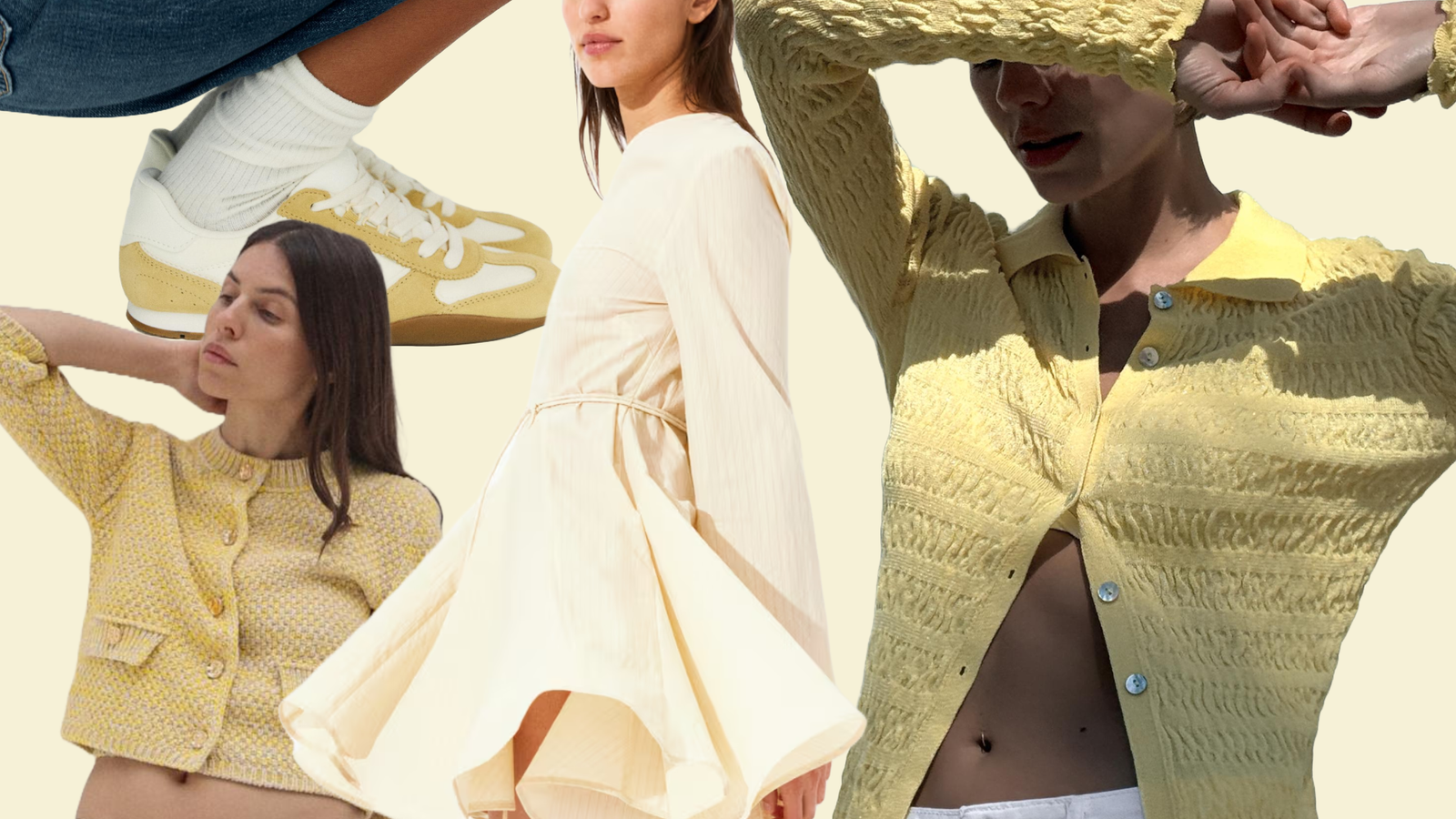 The Butter Yellow Color Trend Is Everywhere at H&M and Zara for Spring ...