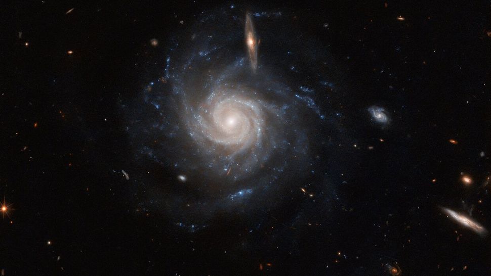 Hubble telescope eyes galactic site of distant star explosion (video ...