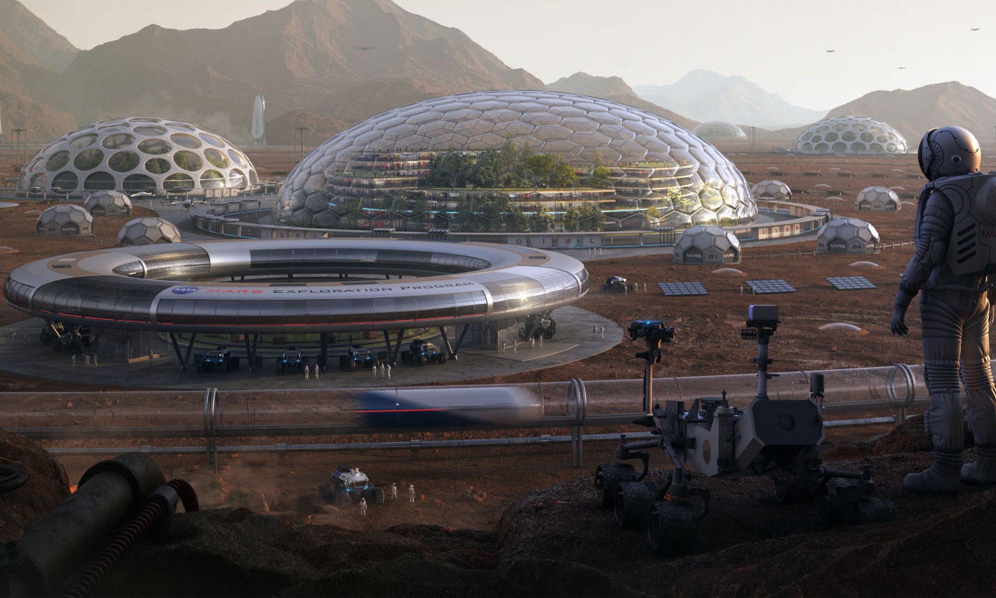 These Stunning Designs Show What Our Future on Mars Might Look Like | Space