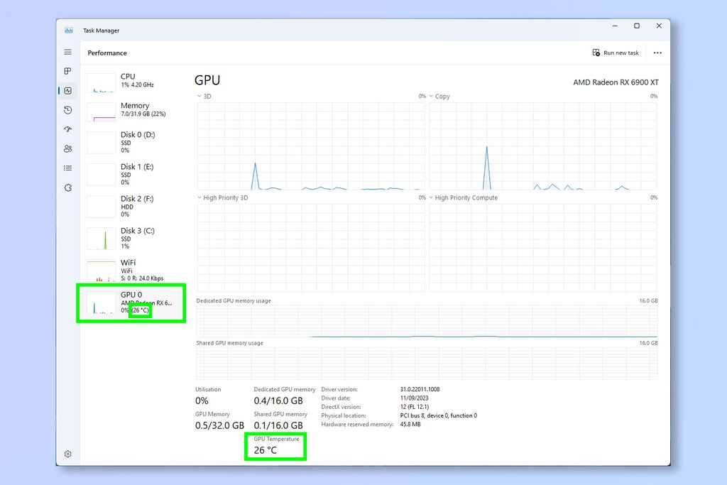 How to check your GPU temperature in Windows 11 | Tom's Guide