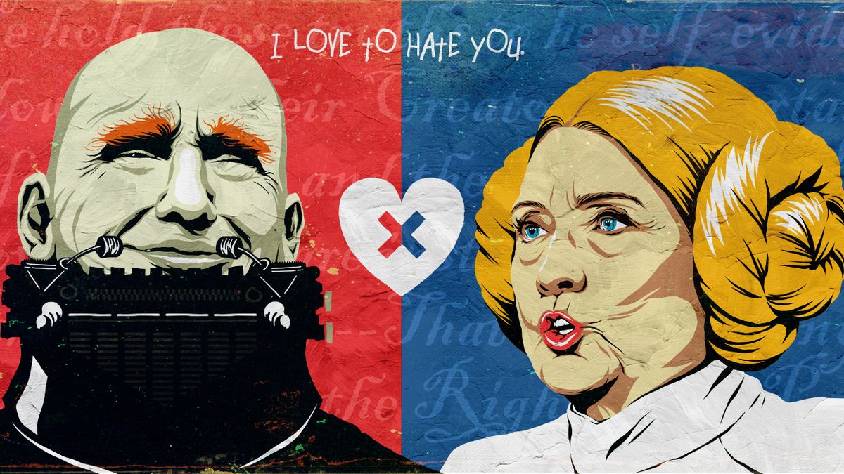 Presidential hopefuls reimagined as pop culture icons | Creative Bloq