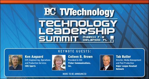 TECHNOLOGY LEADERSHIP SUMMIT | Next TV | Broadcasting+Cable
