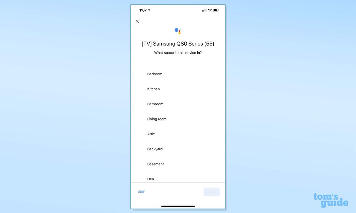 How to connect your Samsung TV to Google Assistant | Tom's Guide