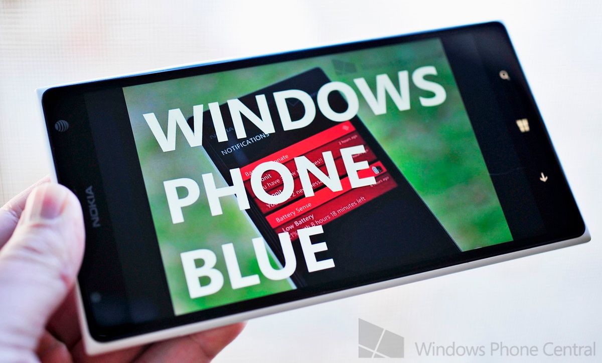 First screenshots of the Notification Center for Windows Phone 8.1 ...