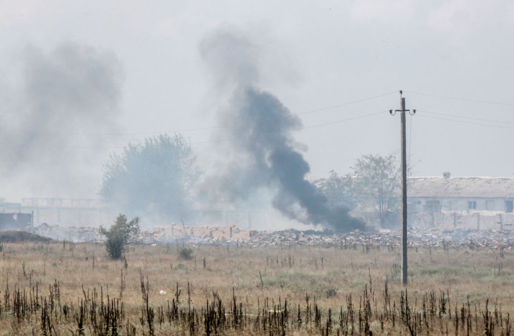 Russia blames explosion of ammunition cache near Ukraine border on high ...