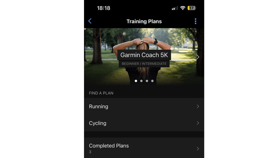 How to use Garmin Coach to create a training plan on your Garmin watch ...