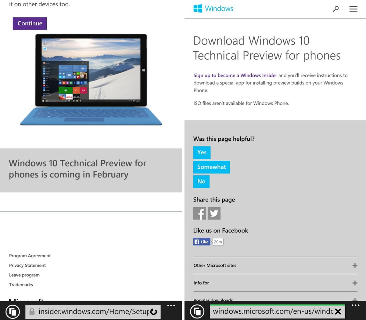 Windows 10 Technical Preview for phones still due in February | Windows ...