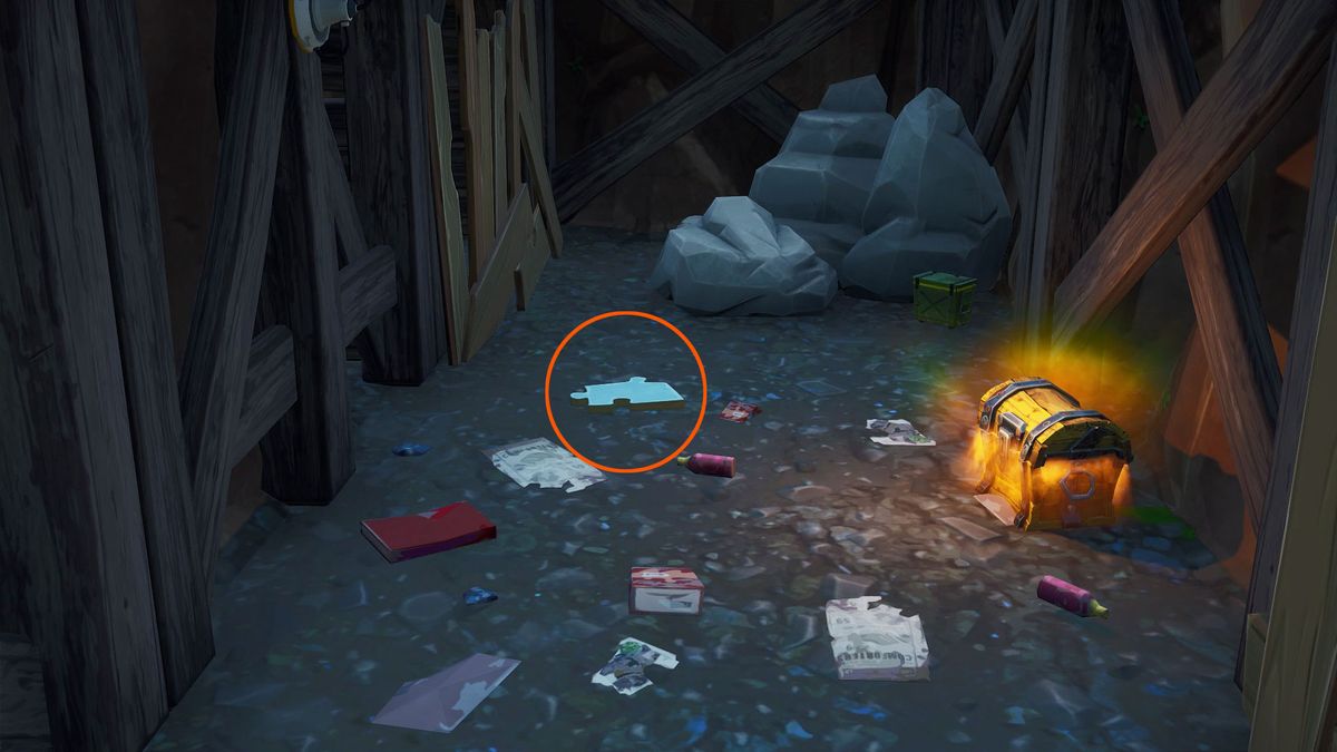 Where to find all of the Fortnite Jigsaw Puzzle Pieces under bridges ...